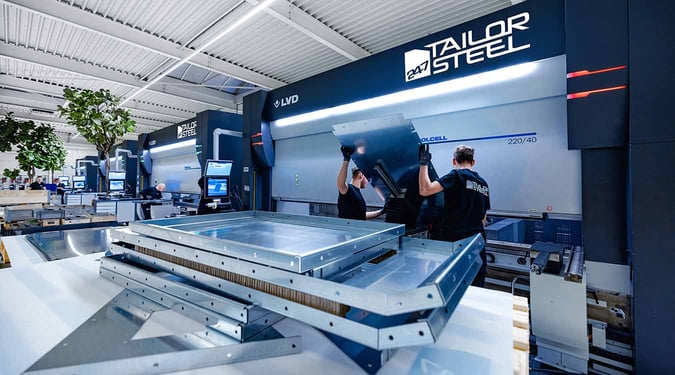 Metaal plooien (zetten)? Bestel online | 247TailorSteel