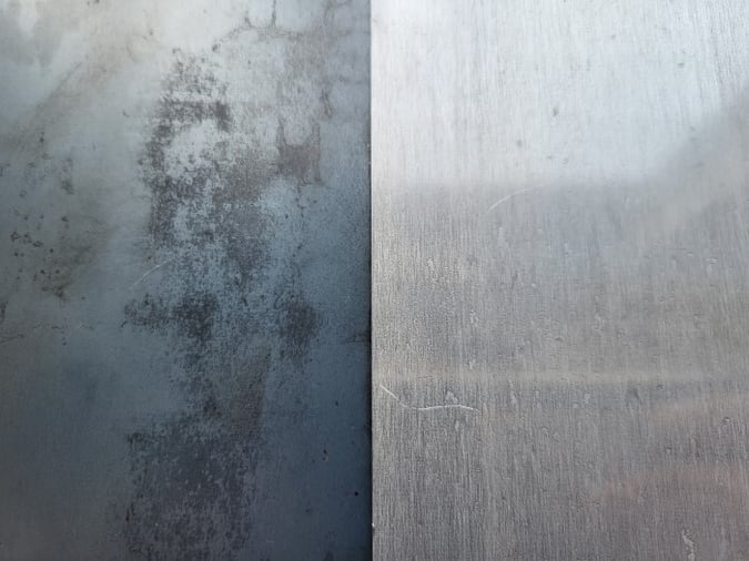 What does a mill scale look like?