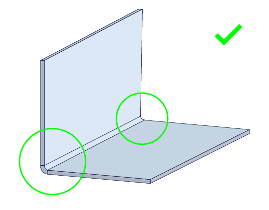 Richtlijnen voor kanten | 247TailorSteel